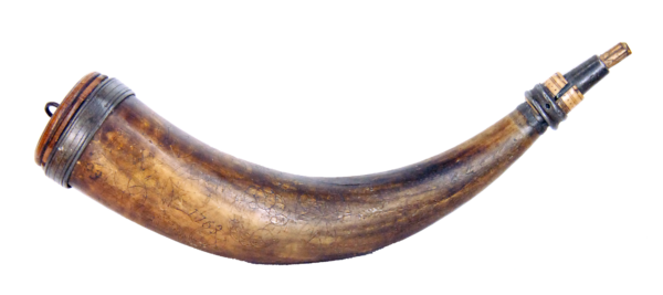 1763 Powder Horn – Barlow Antiques